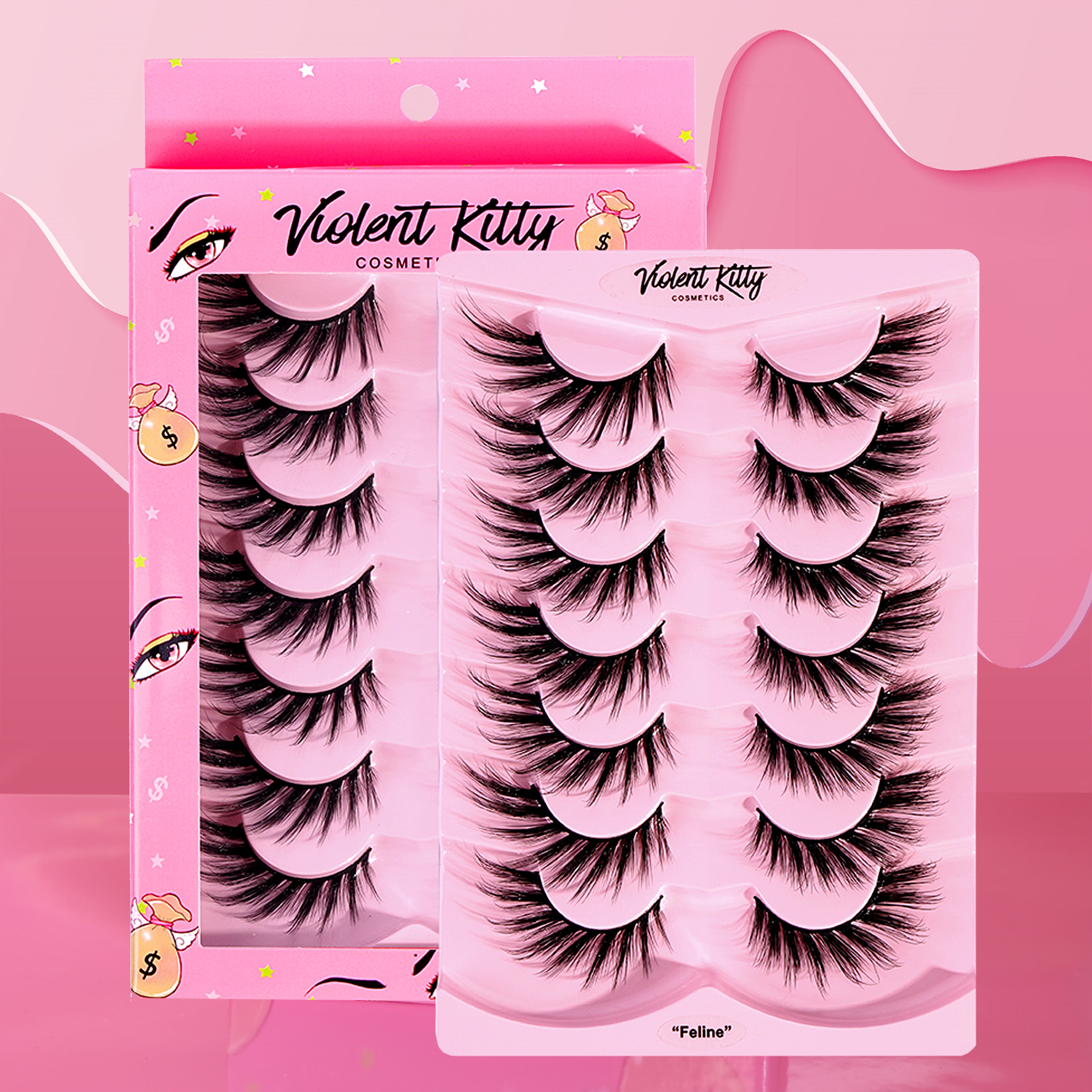 "FELINE" Major Cat Eye Lash – Violent Kitty Cosmetics