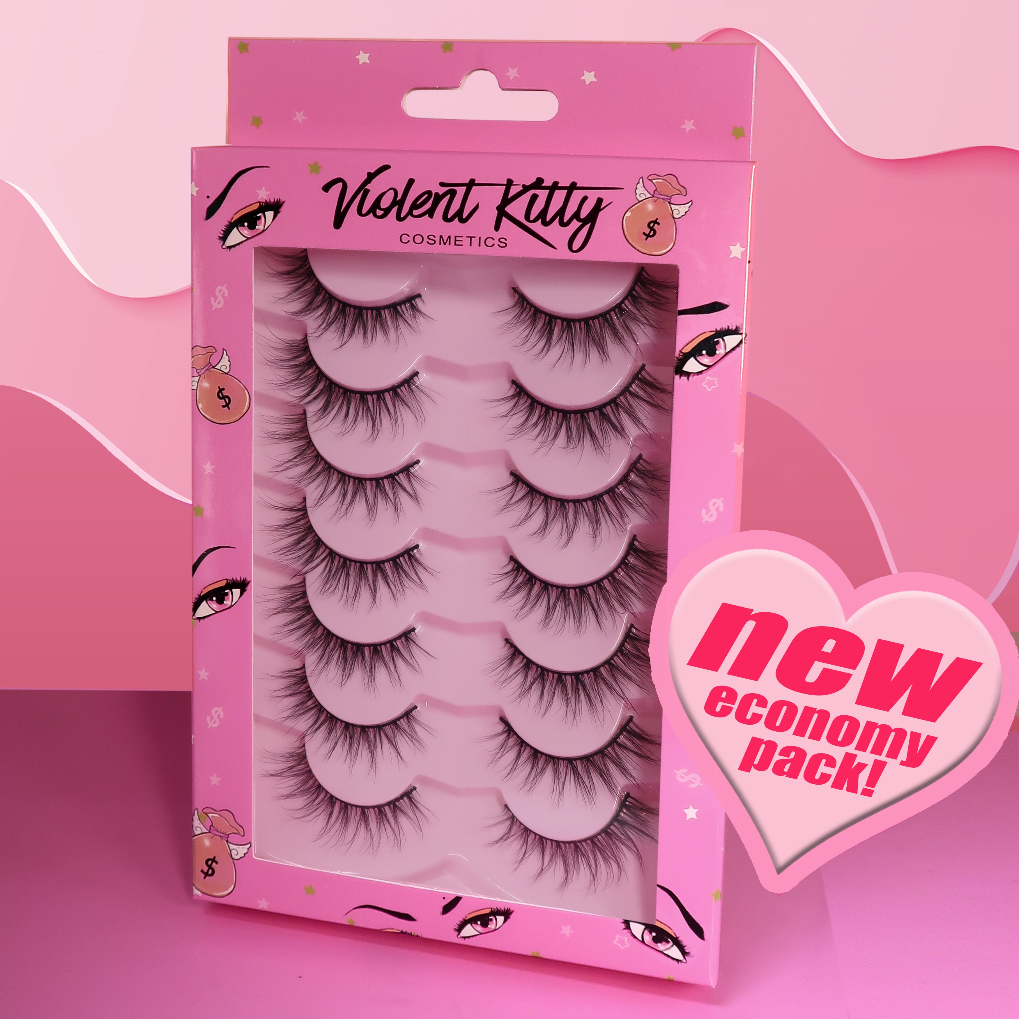 "STRIPPED" Most Natural Lash – Violent Kitty Cosmetics